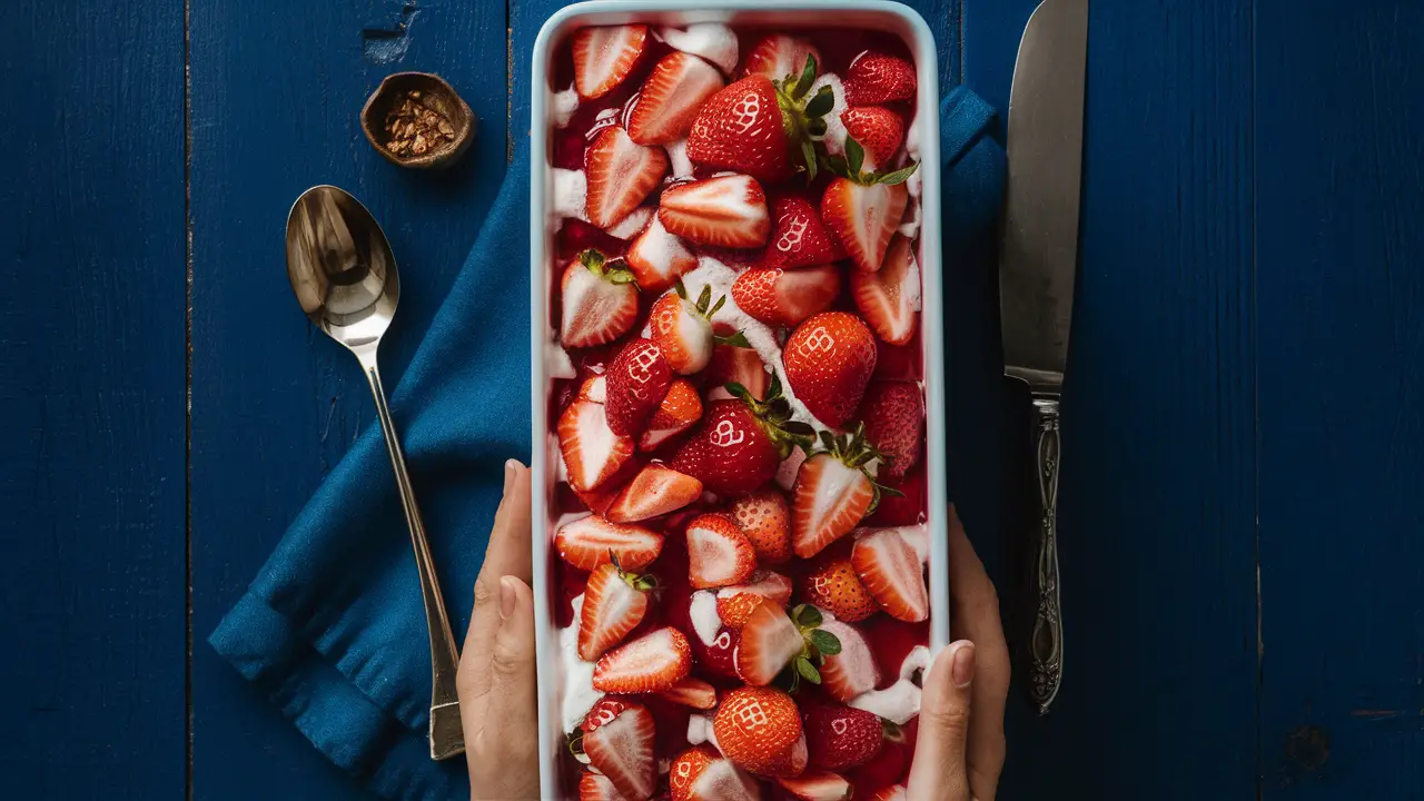 Strawberry Jello Salad | Mateo Recipes