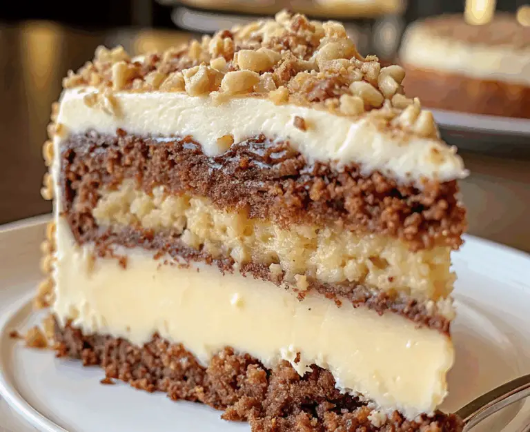 5-Star White German Chocolate Cake with Cheesecake Center | Mateo Recipes