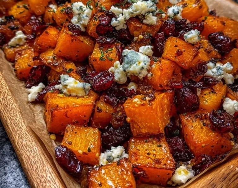 Caramelized Butternut Squash with Gorgonzola and Cranberry-Balsamic ...