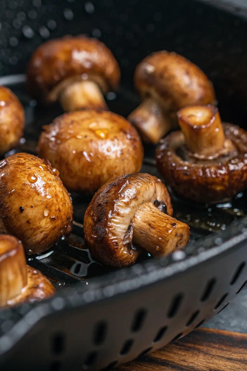Air Fryer Mushrooms | Mateo Recipes
