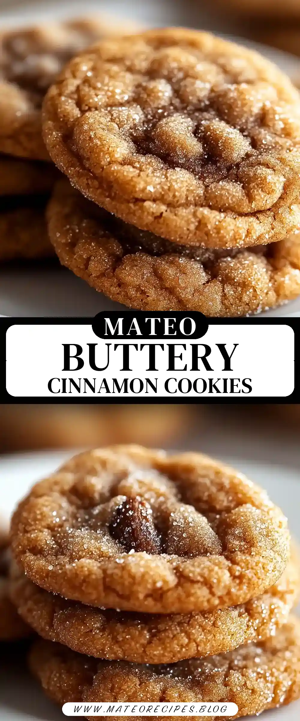 Buttery Brown Sugar Cinnamon Cookies | Mateo Recipes