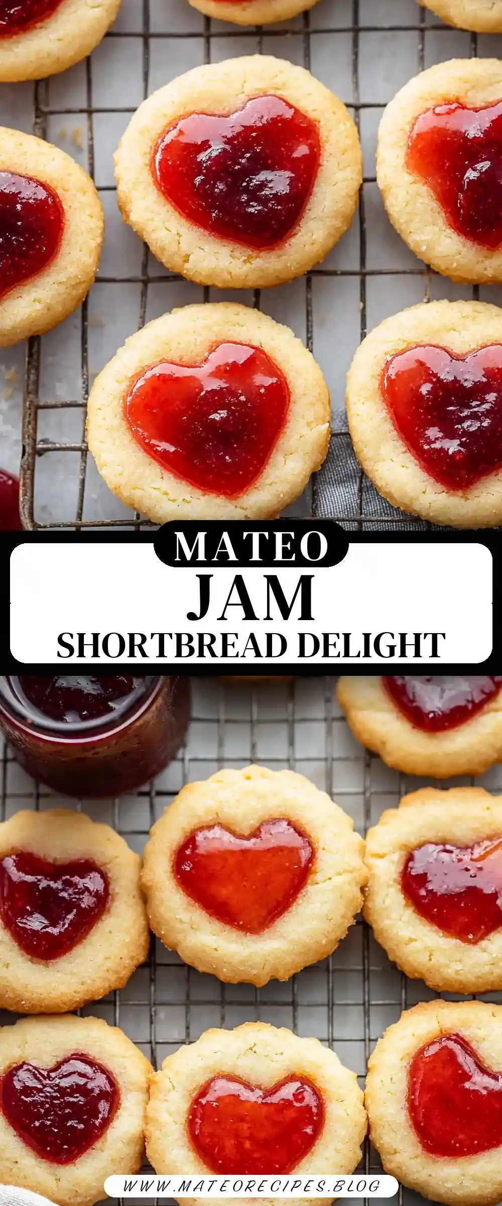 Shortbread Cookies With Jam | Mateo Recipes